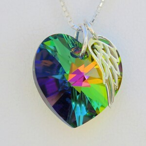 Miracle Jewelry New Mom Jewelry Baby Shower Gift Rainbow Baby Crystal ...