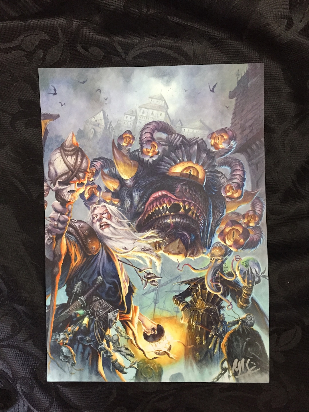 Scoundrels of Skullport - A4 Print - Etsy