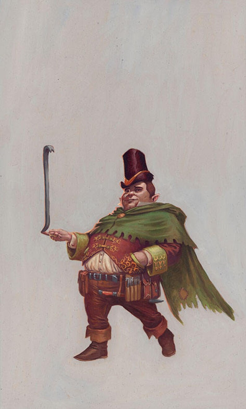 Halfling Thief - Etsy