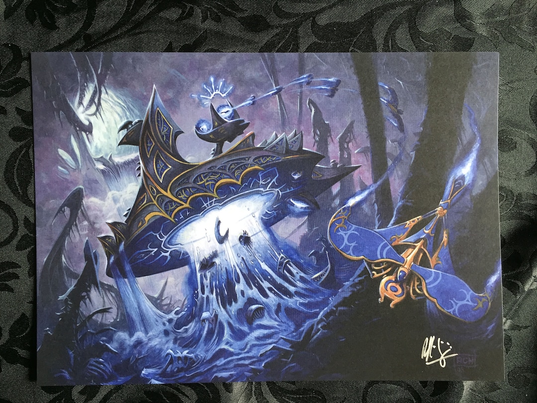 Mtg: Thopter Foundry - A4 Print - Etsy