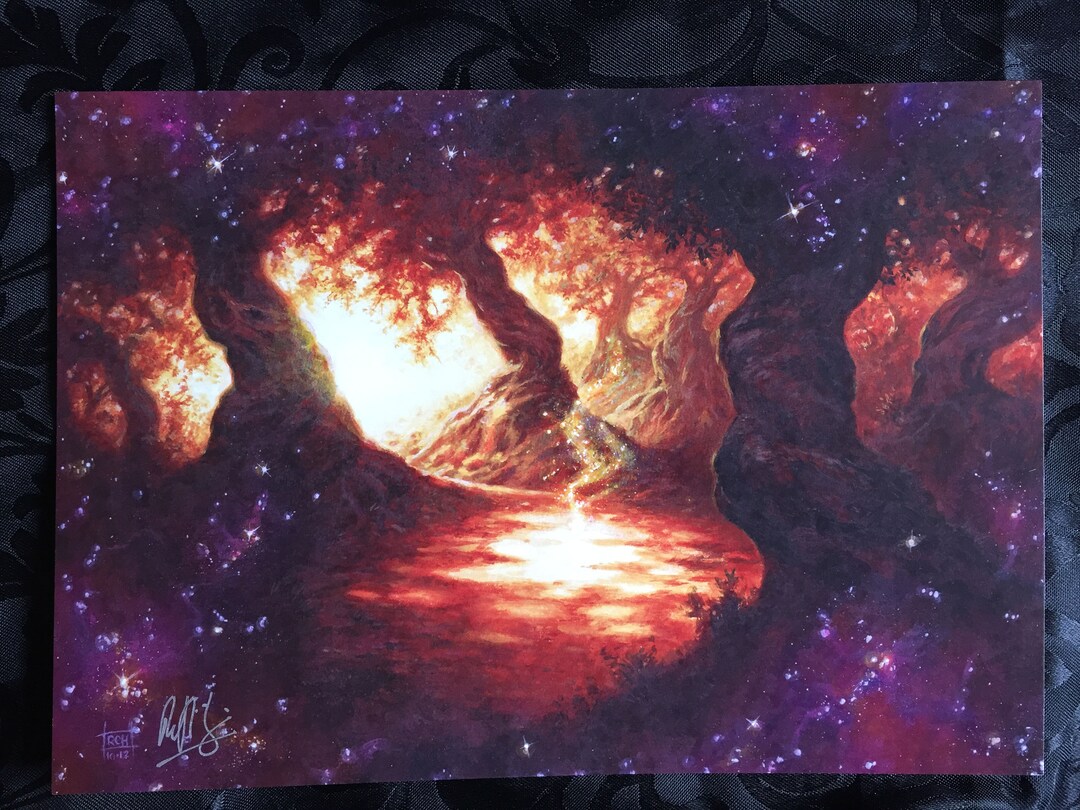 Mtg: Nylea's Presence- A4 Print - Etsy