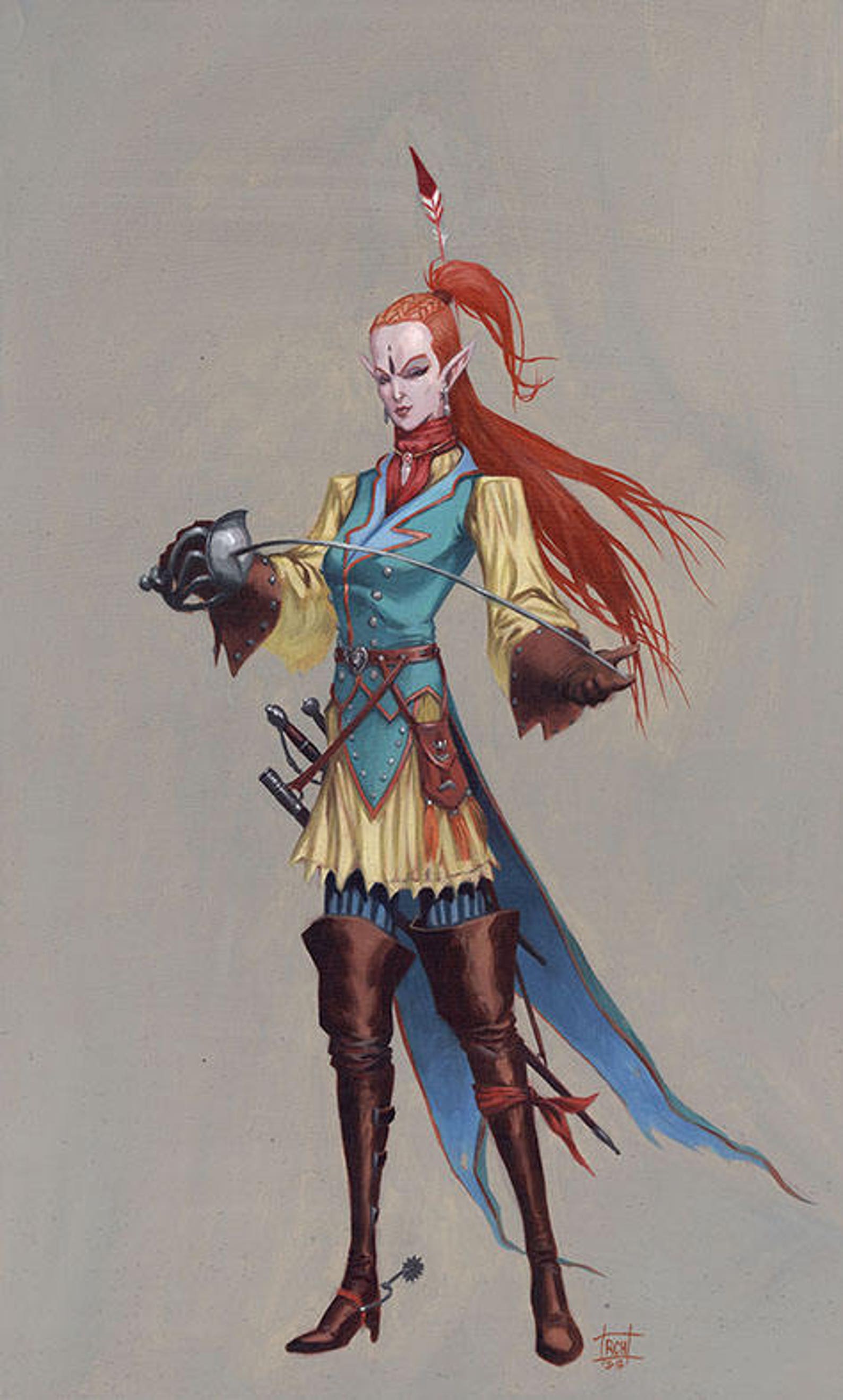 Elf Fencer - Etsy
