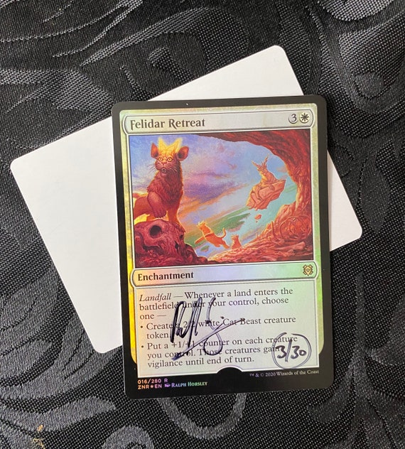 Felidar Retreat Zendikar Rising Foil Artist Trading Cards Art ...
