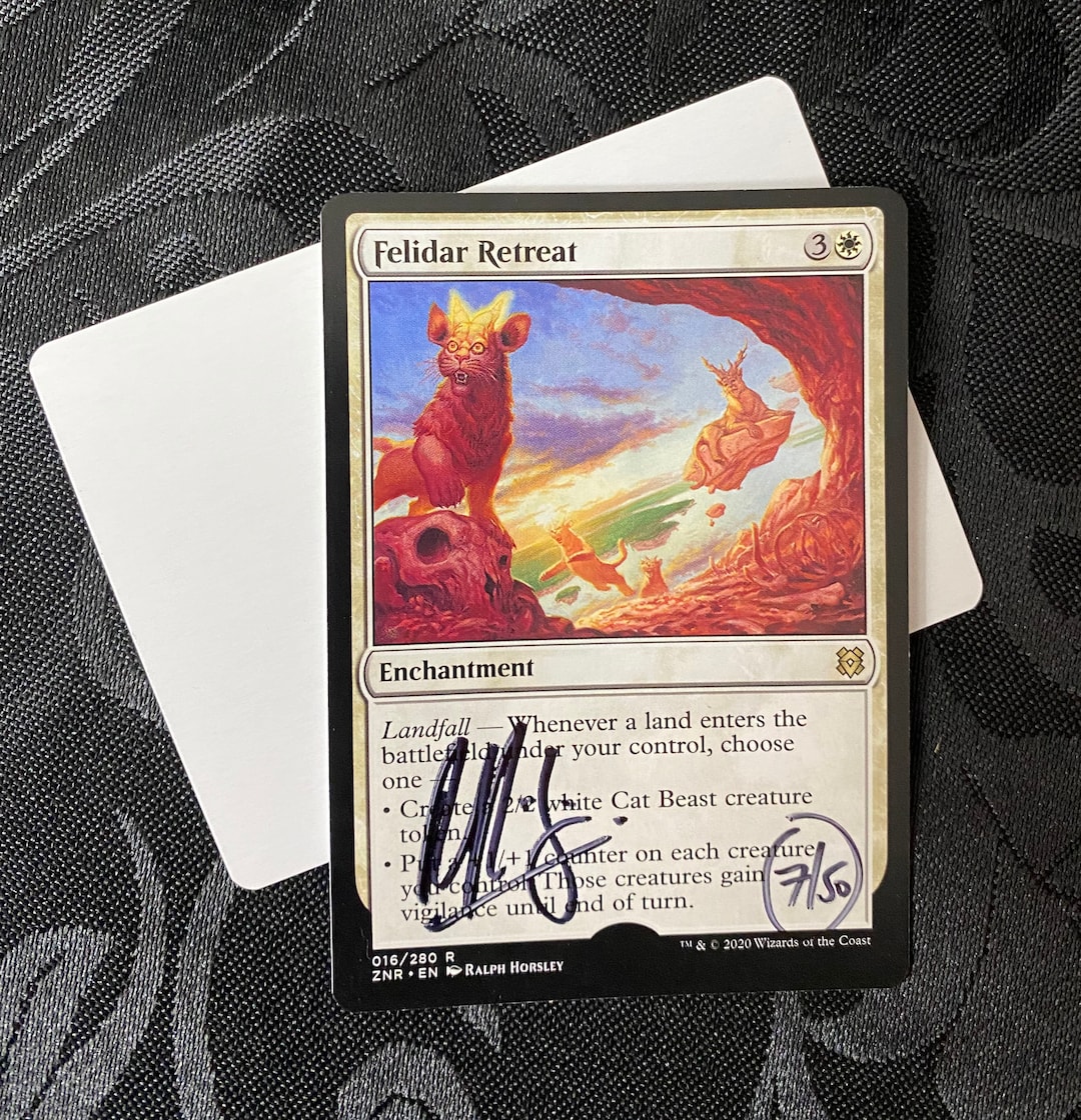 Felidar Retreat- Zendikar Rising - Etsy UK