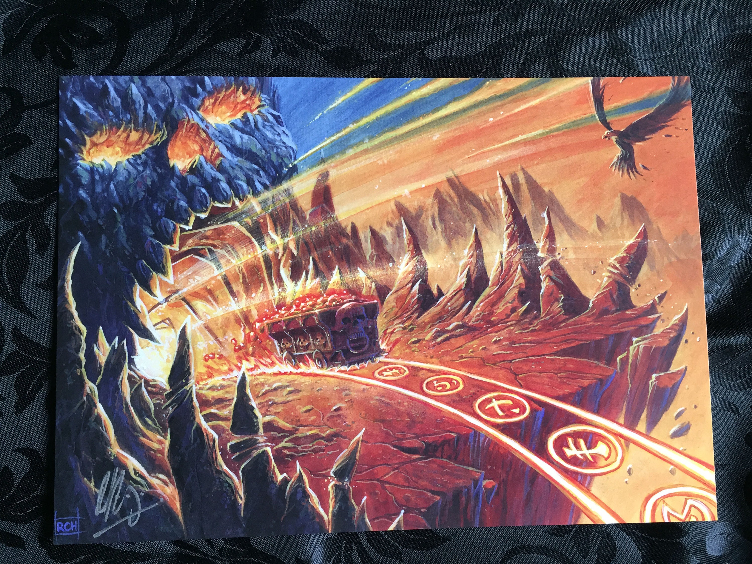 Mtg: Howling Mine A4 Print - Etsy