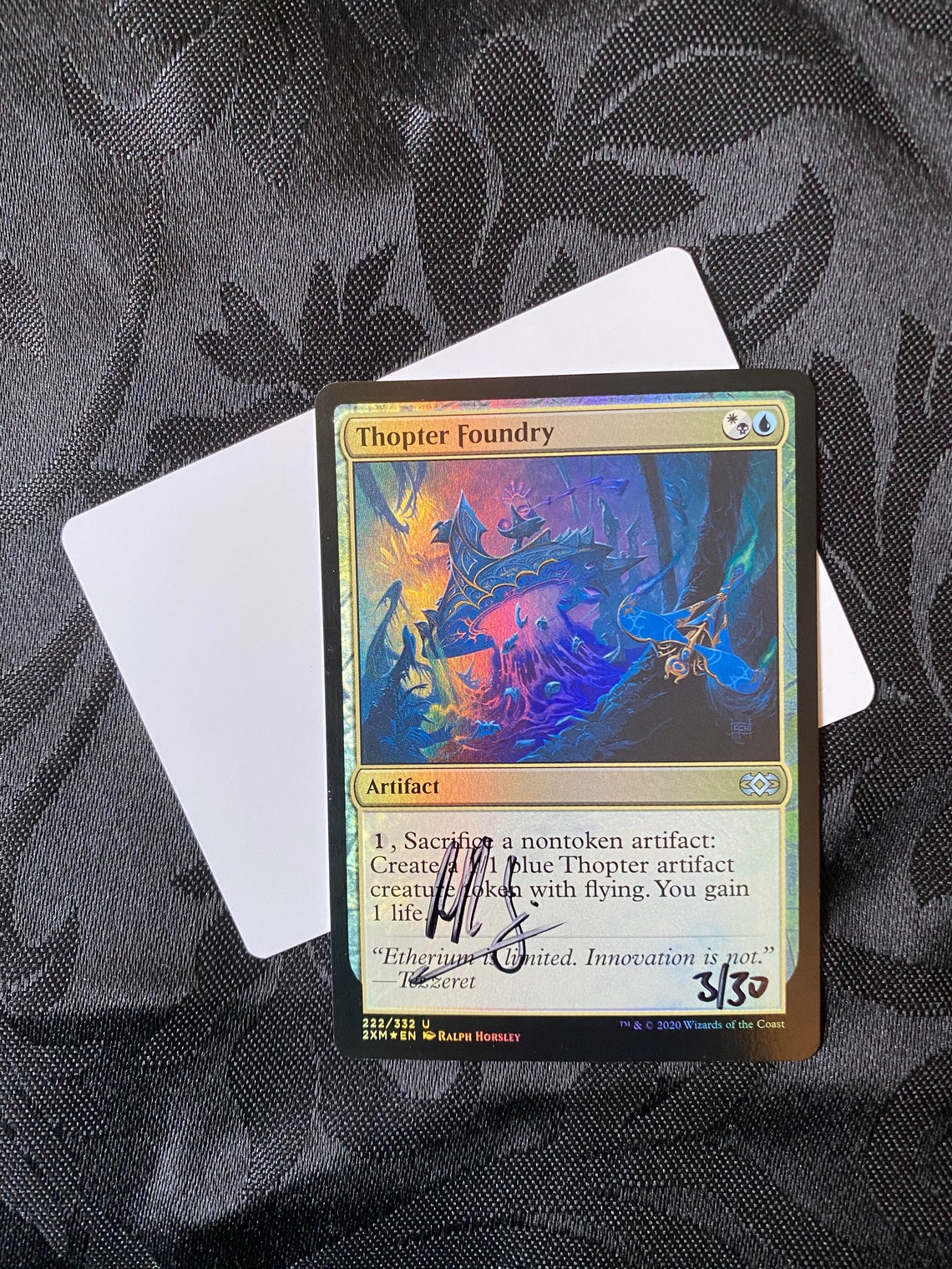 Thopter Foundry foil Double Masters - Etsy