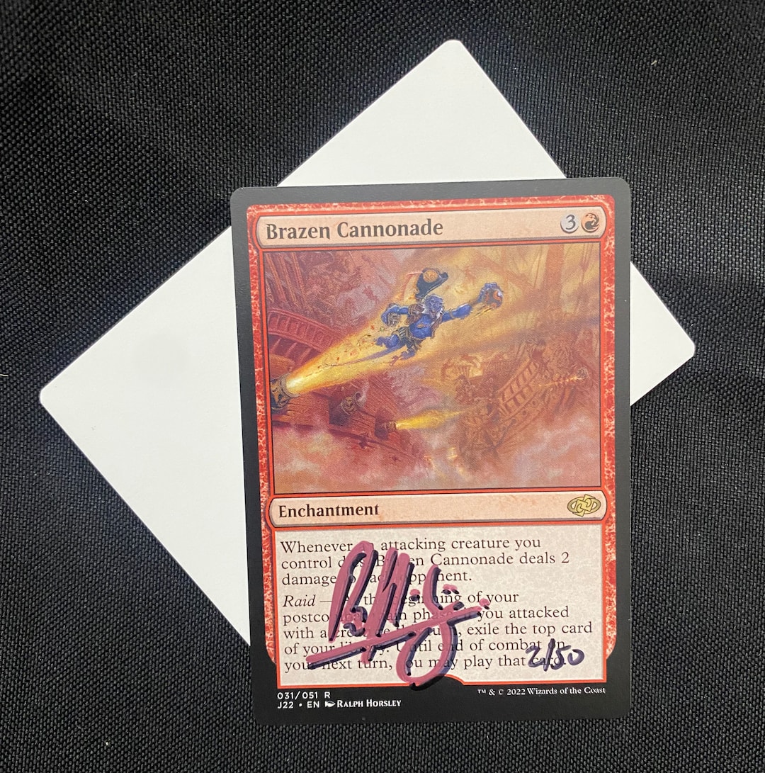 Brazen Cannonade - Jumpstart 2022 - Etsy