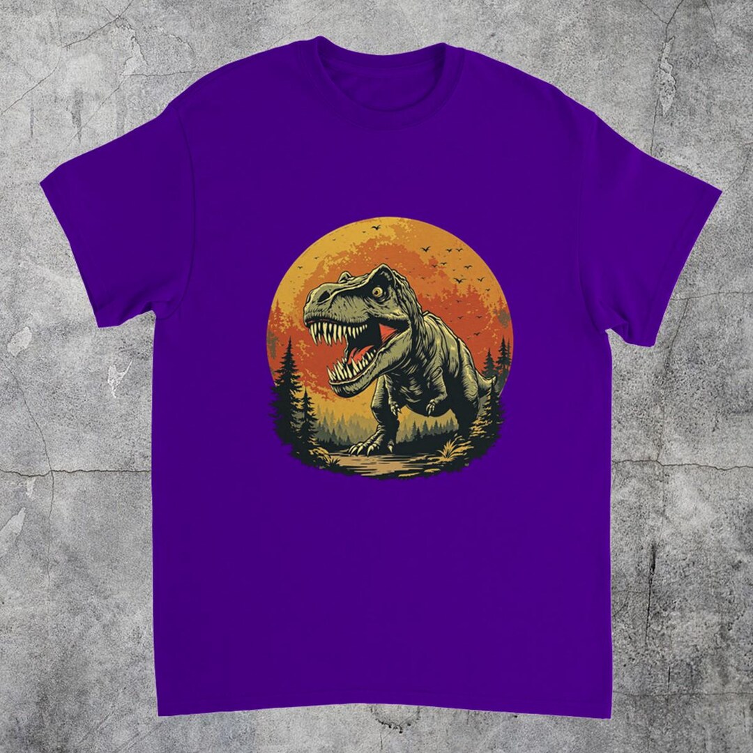 T-rex Comic Graphic Shirt | Animal Kingdom Pop Art Style Gift for Dino ...