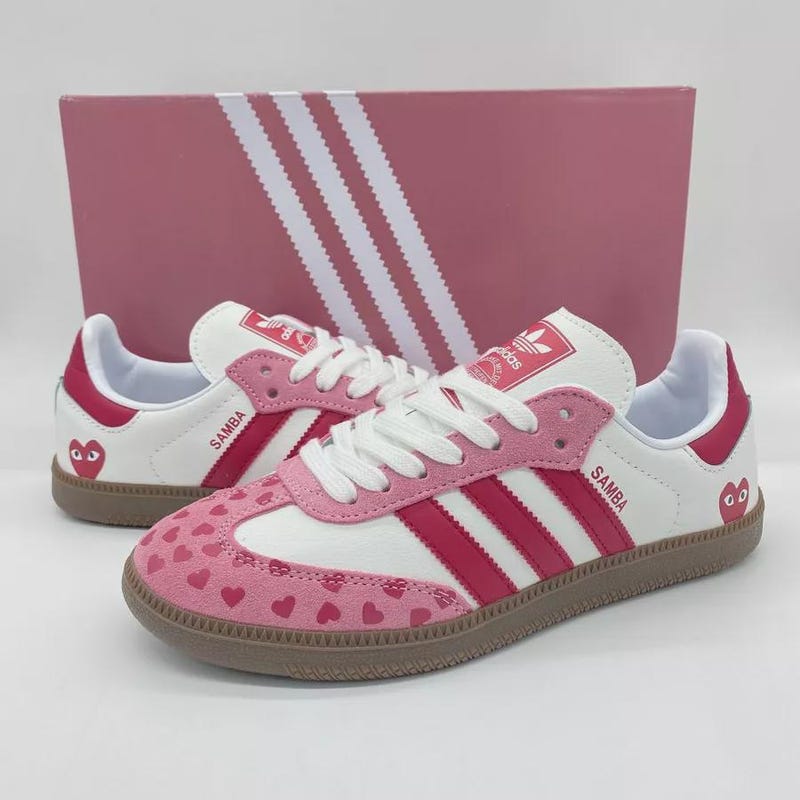 Hand Painted Adidas Samba - Etsy