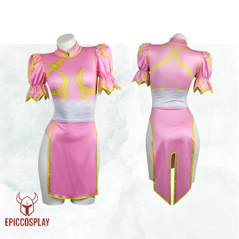 Chun Li Cosplay Costume - Etsy