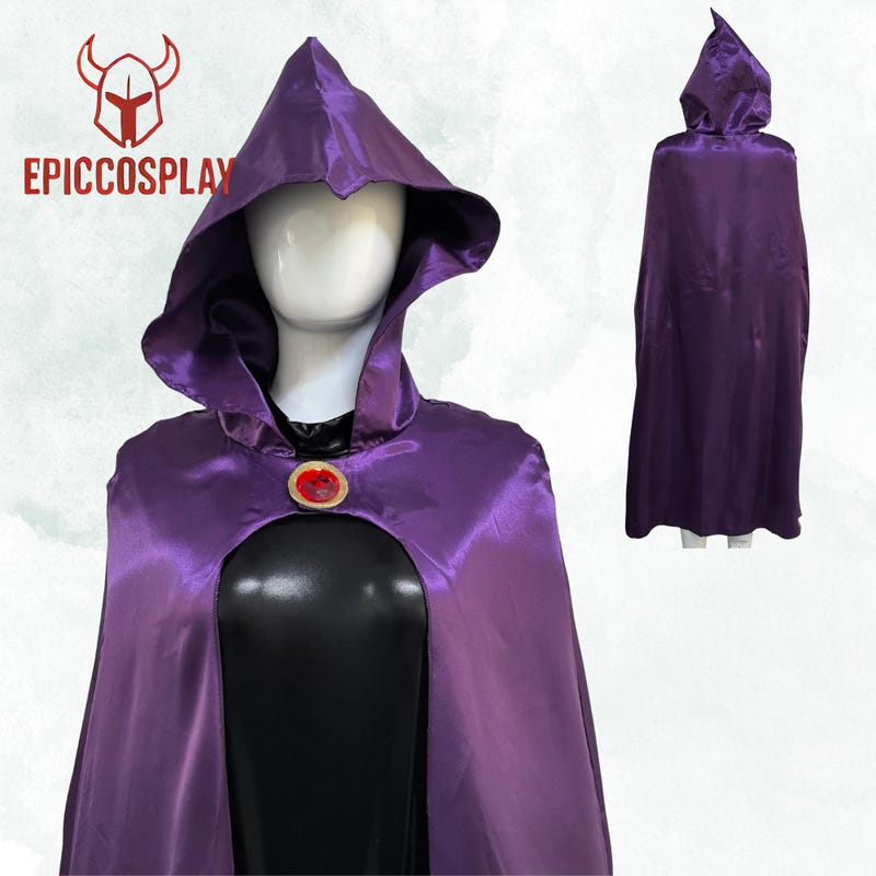 Raven costume teen titans - Etsy México