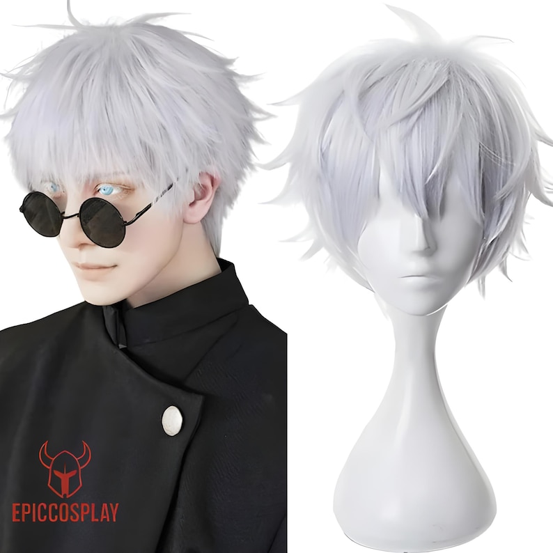 Like as Gojo Satoru Cosplay Costume Jujutsu Kaisen Uniform Shirt Pants ...