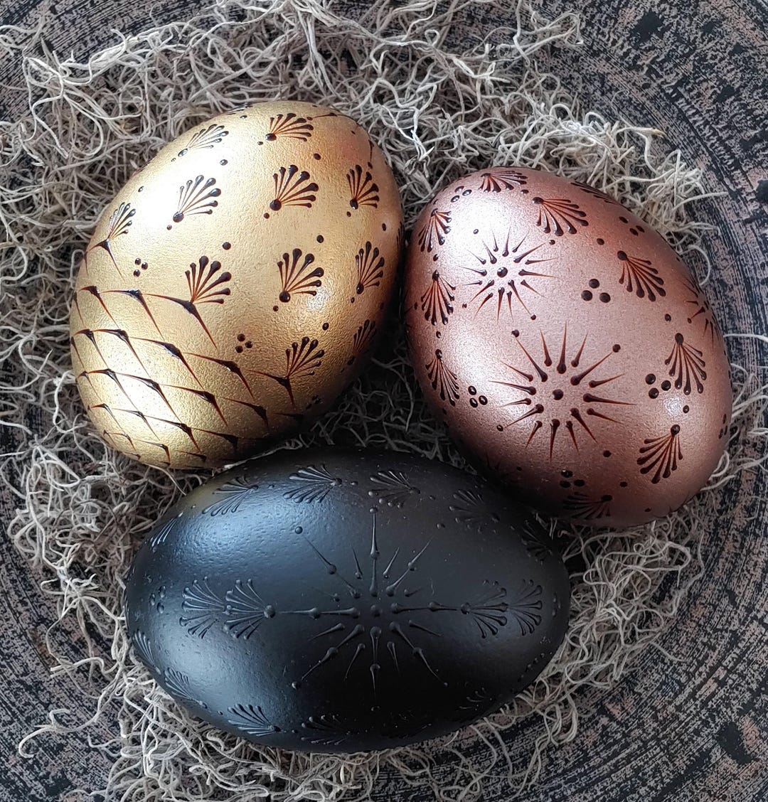 Pin Drop-peasant Rhea Egg - Etsy
