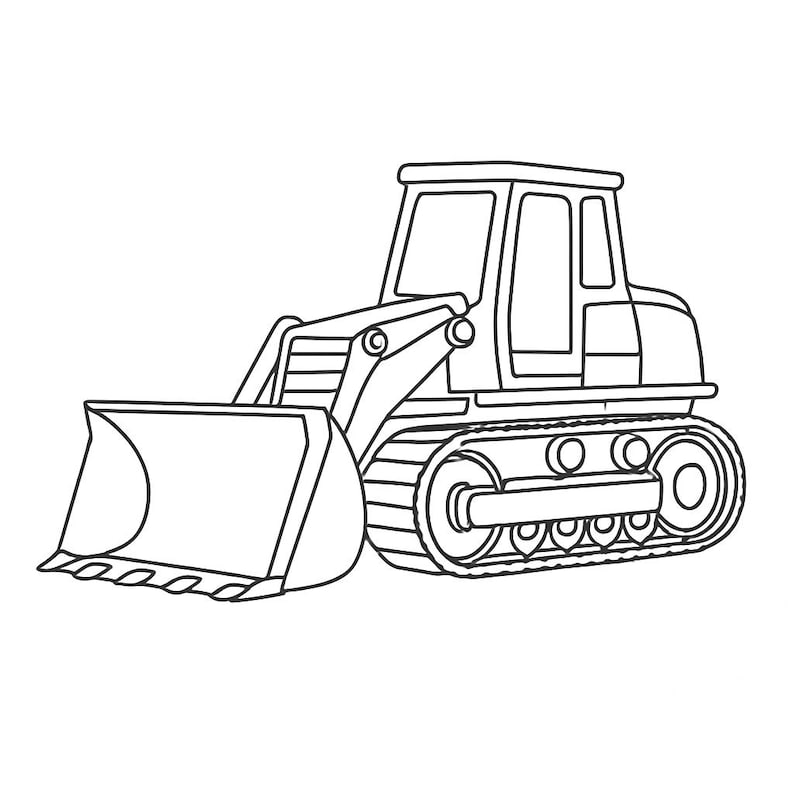 50 Construction Equipment Coloring Pages | Printable PDF | Trucks ...