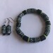 Green and Black Tribal Jewelry Set - Etsy