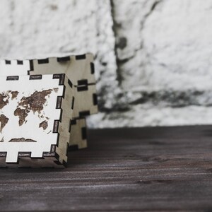 World Map Personalized Wood Box Engraved Box Personalized - Etsy