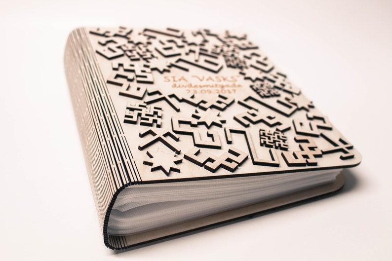 Baltic signs Photo album Personalized album Birthday gift | Etsy