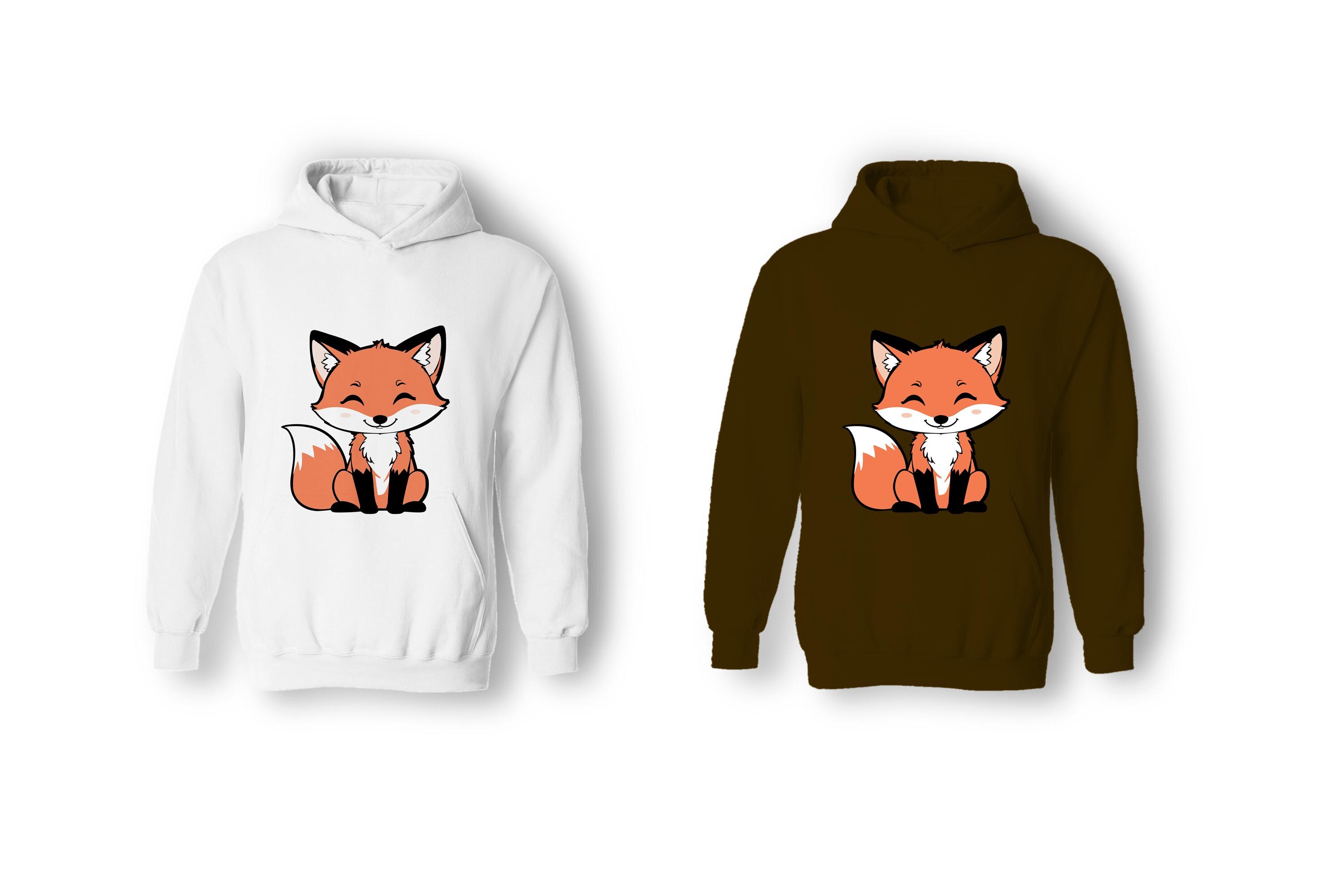 Cute Fall Fox Clipart PNG Cut File SVG JPG Vector for Easy Cutting and ...