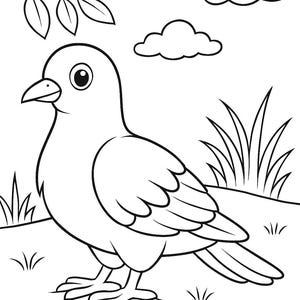 Birds Coloring Pages | 10 Printable Bird Sheets PDF | Kids & Adults ...