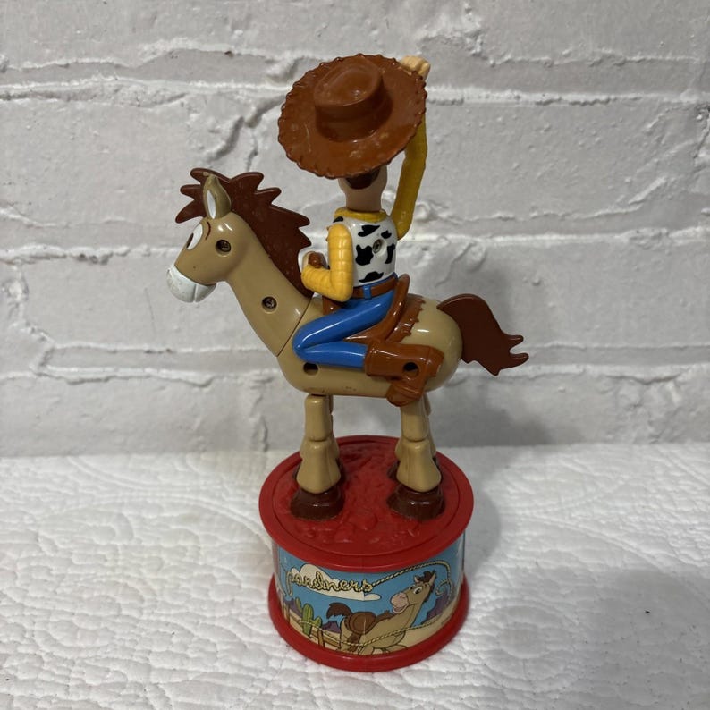 Pixar Disney Toy Story 2 Mcdonalds 1999 Hey Howdy Hey Woodys Roundup 8 ...