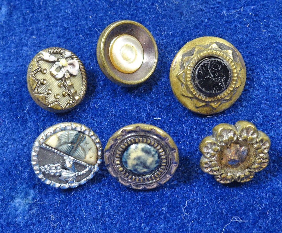 Collection of Small Vintage/antique Buttons Austrian Tinies, Pearl ...