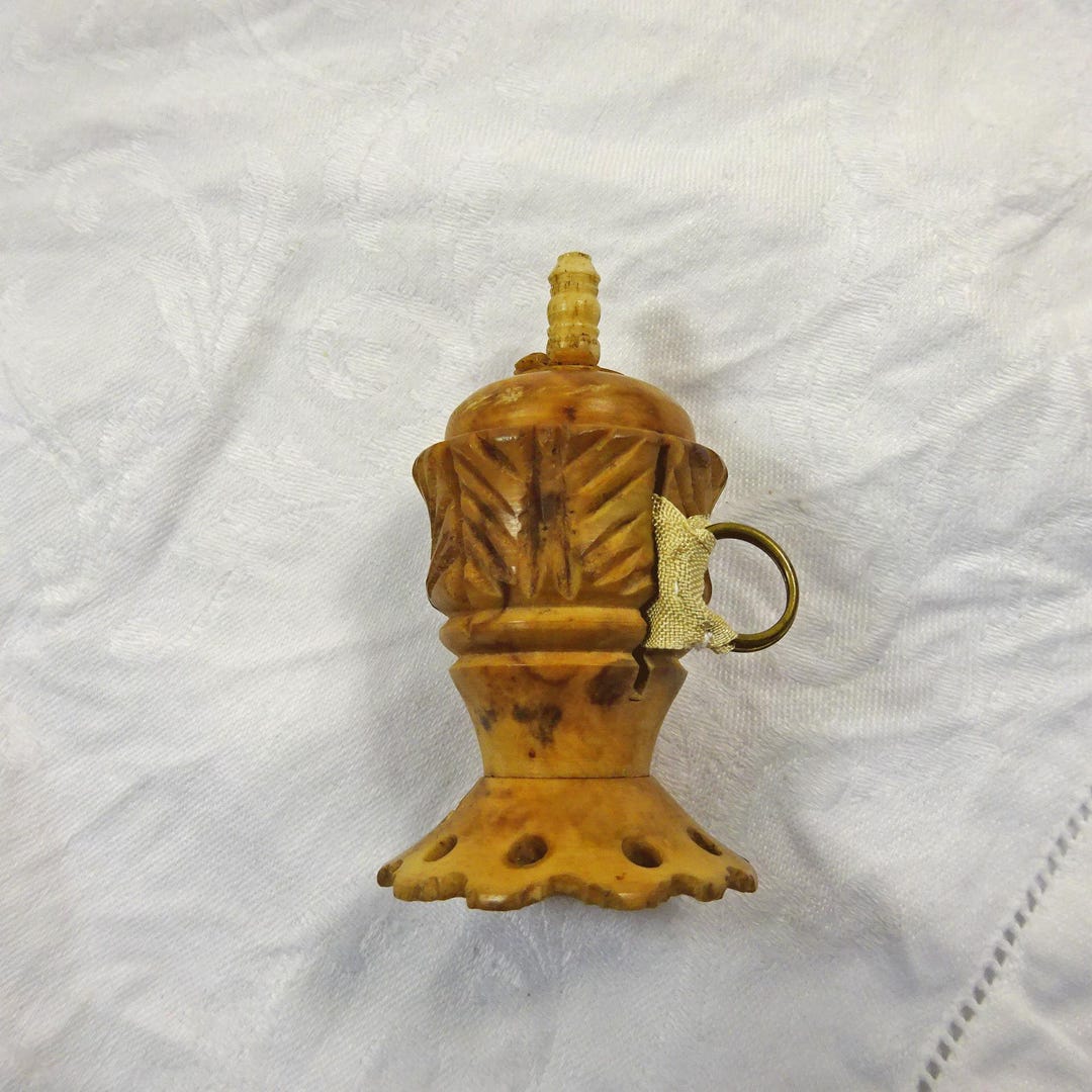 Antique Tape Measure, Carved Vegetable Ivory - Vintage/antique ...