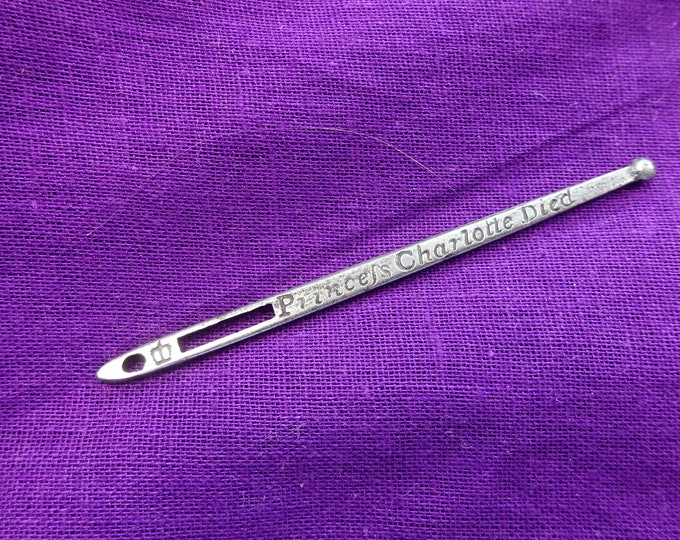 Antique Commemorative Bodkin - Princess Charlotte 1817 - Vintage ...