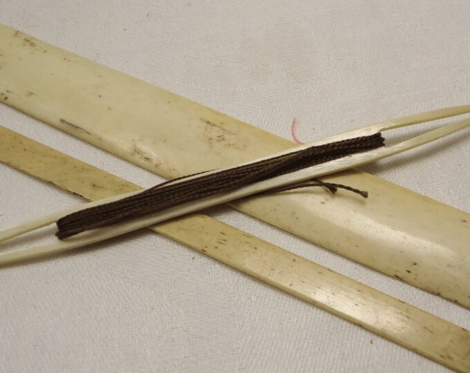 Vintage/antique Bone Netting Tools - Vintage/antique Needlework Tools ...