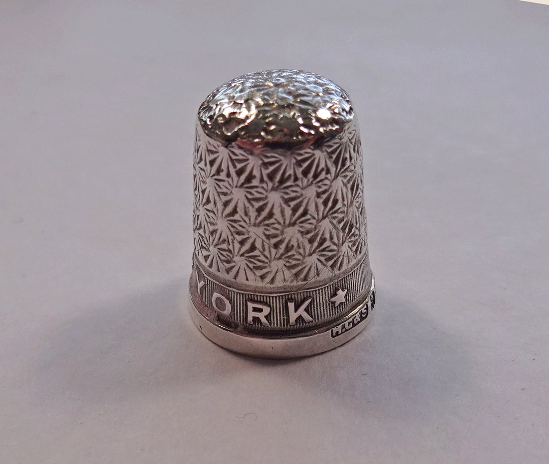 British Place Name Silver Thimble the Spa York 1930 - Etsy UK