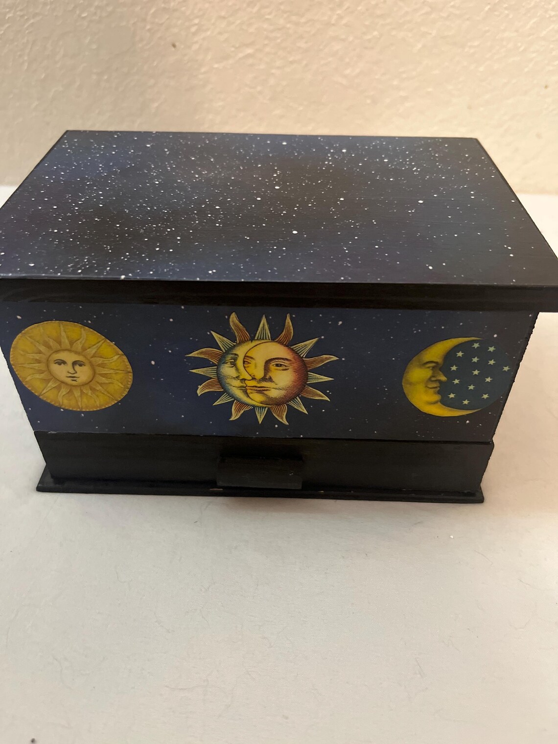 Celestial Sun and Moon Jewelry Box - Etsy