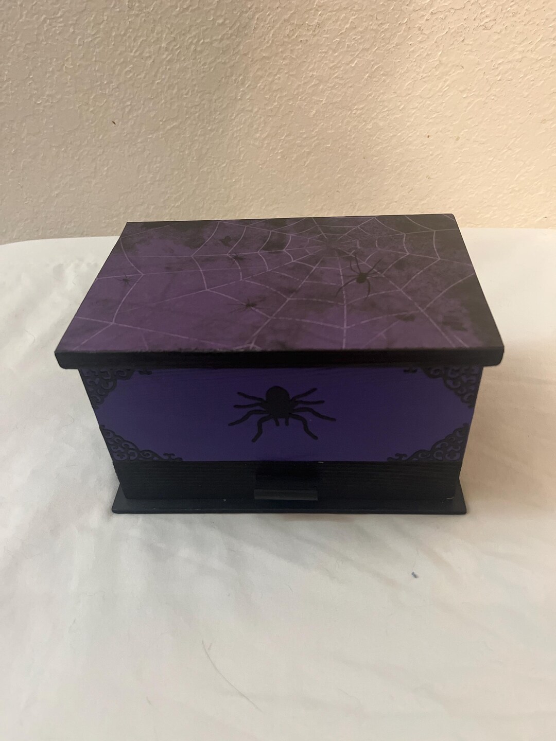 Gothic Spiders Jewelry Box Grunge Goth Home Decor - Etsy