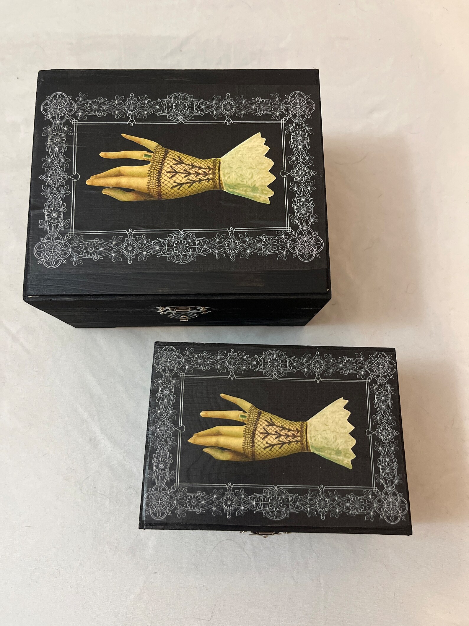 Victorian Lady’s Hand Keepsake Box Gothic Haunted Home Decor - Etsy