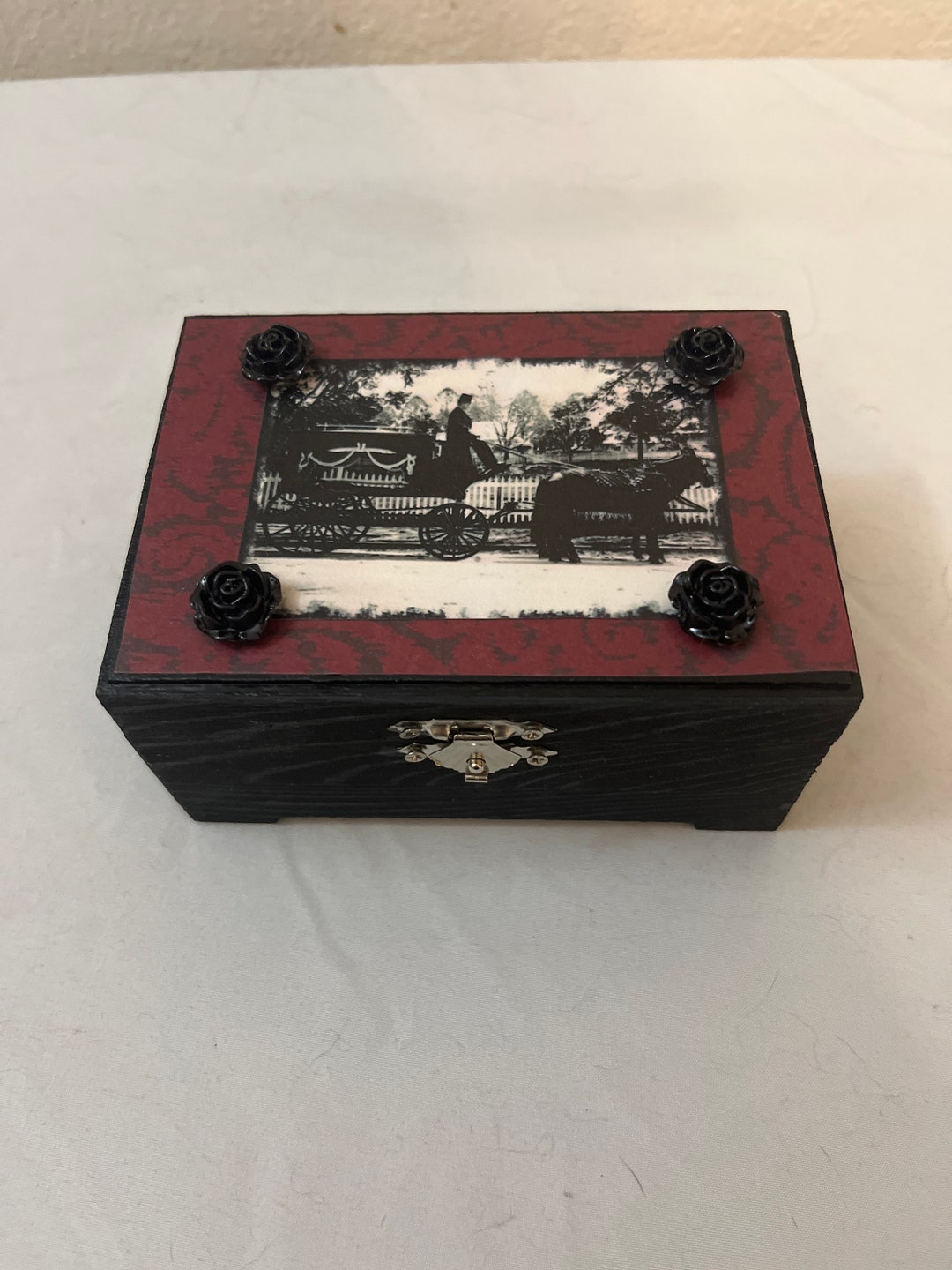 Victorian Hearse Small Keepsake Box Gothic Morbid Decor - Etsy