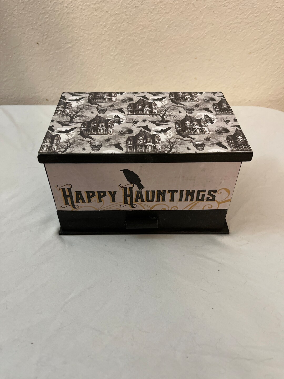 Haunted House Gothic Spooky Decor Jewelry Box - Etsy