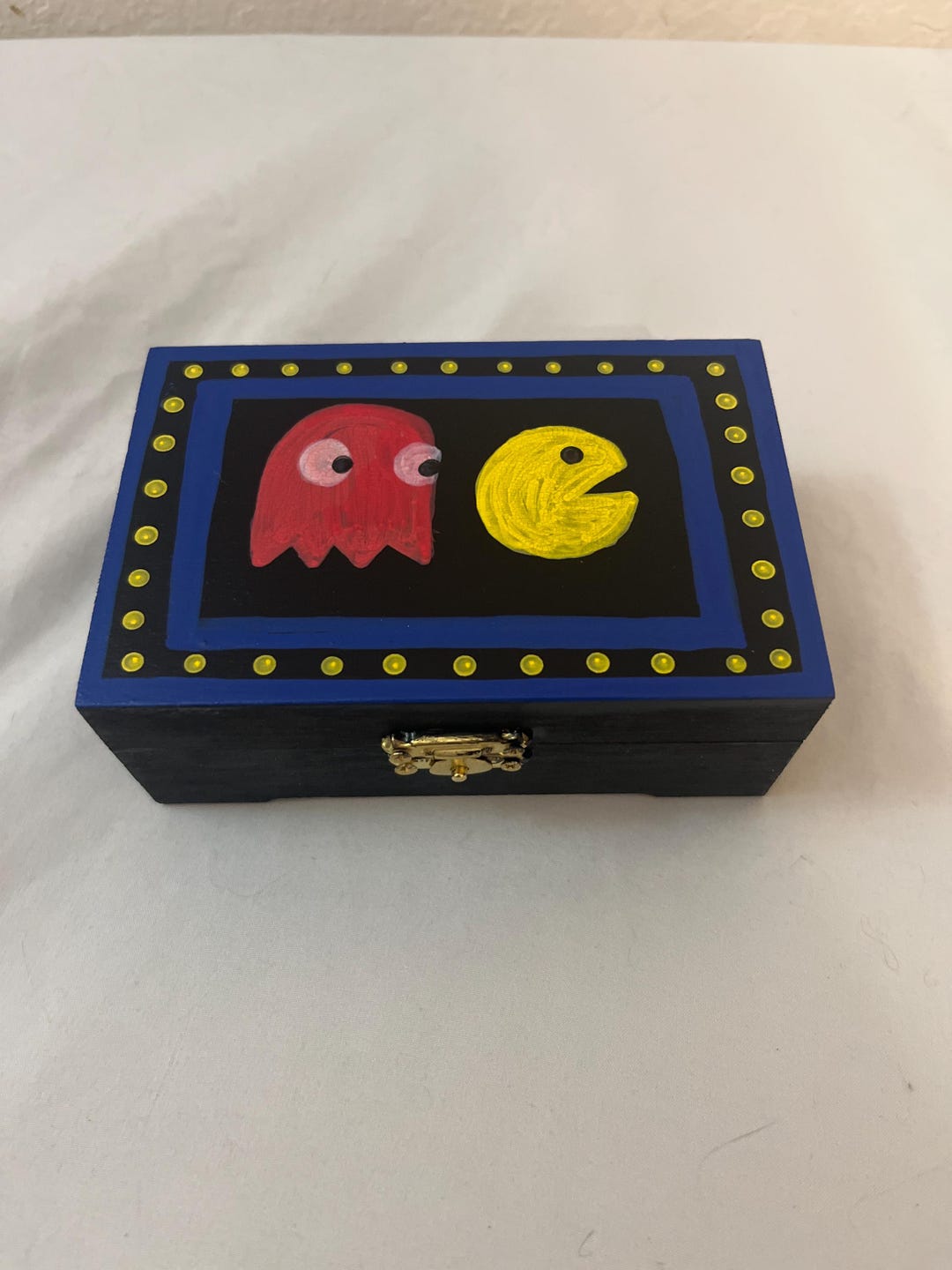 Pac-man Retro Arcade Game Small Keepsake Box - Etsy