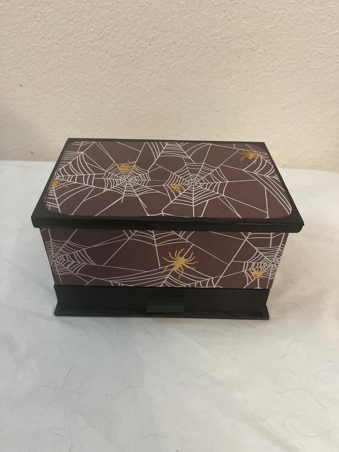 Golden Spiders Gothic Jewelry Box - Etsy