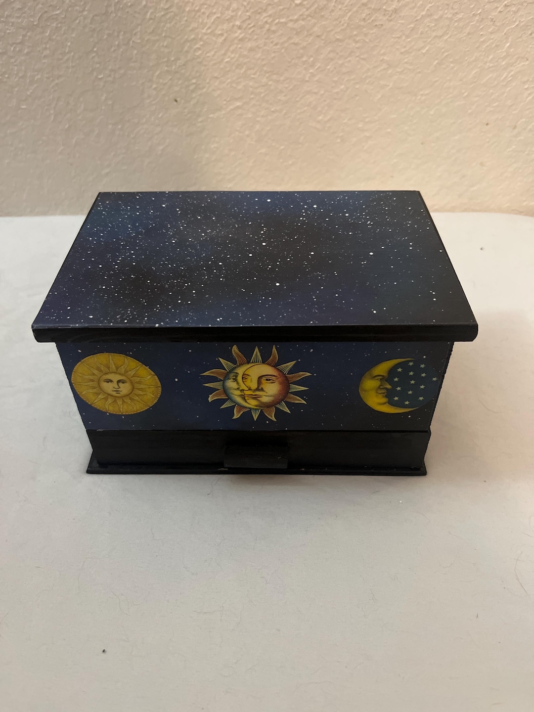 Celestial Sun and Moon Jewelry Box - Etsy