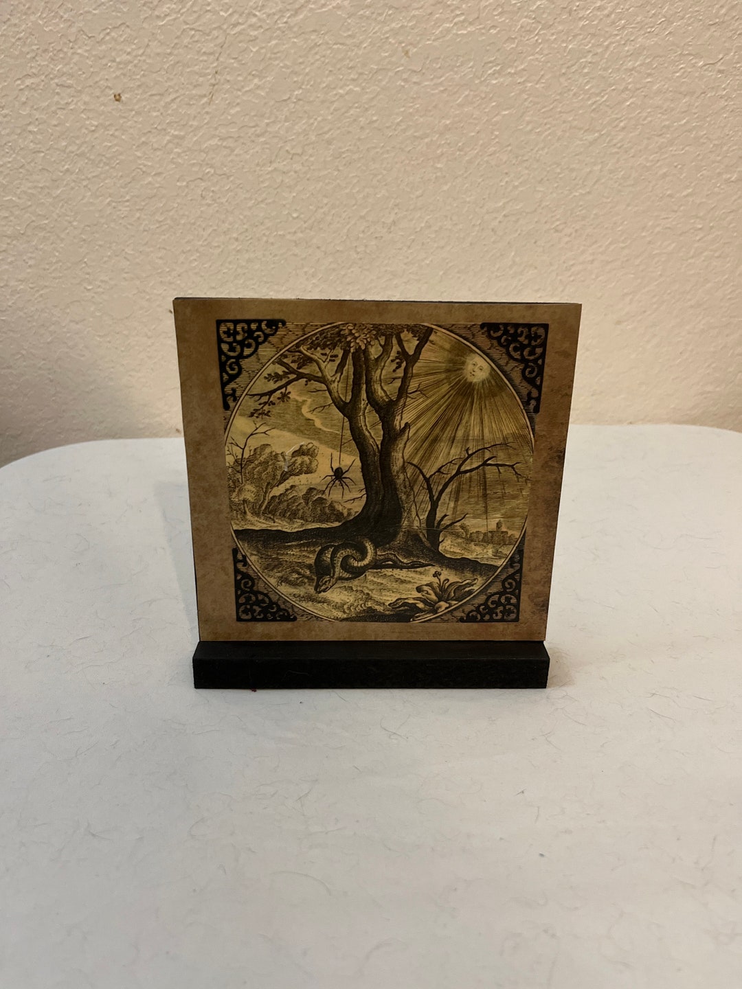 Spooky Gothic Victorian Landscape Shelf Sitter Gothic Home Decor - Etsy