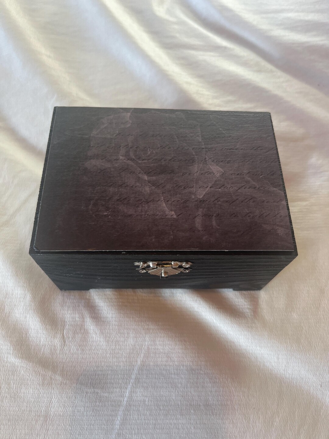 Gothic Victorian Rose Small Keepsake Box - Etsy
