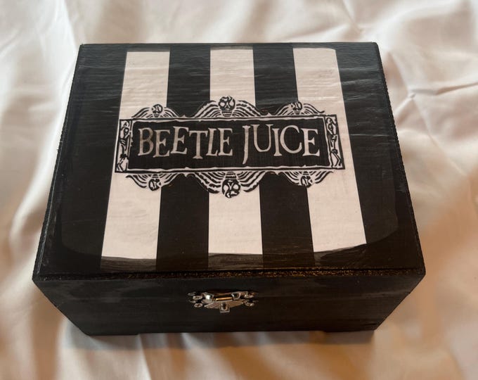 Beetlejuice Stash Box - Etsy