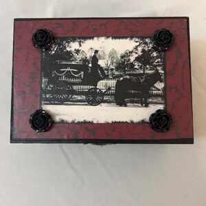 Victorian Hearse Small Keepsake Box Gothic Morbid Decor - Etsy