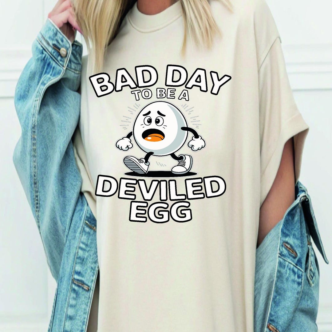 Bad Day to Be a Deviled Egg PNG, Funny Easter Quote, Holiday Humor ...