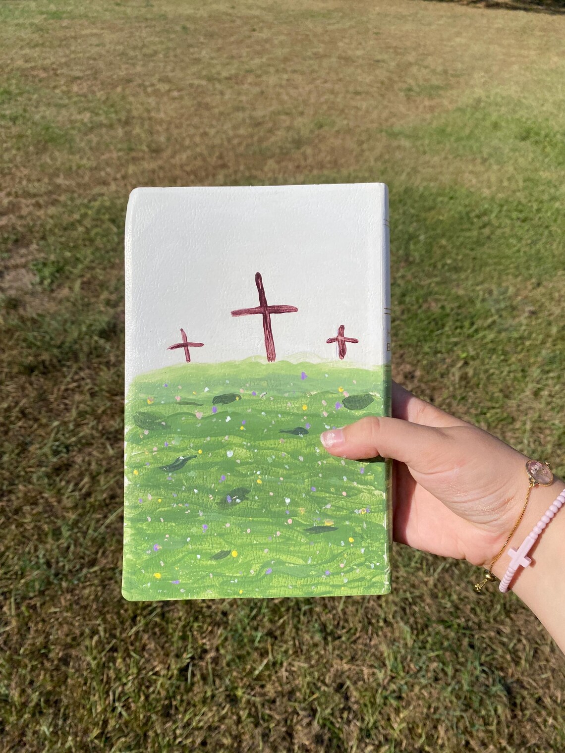 Hand Painted Field Bible - Etsy
