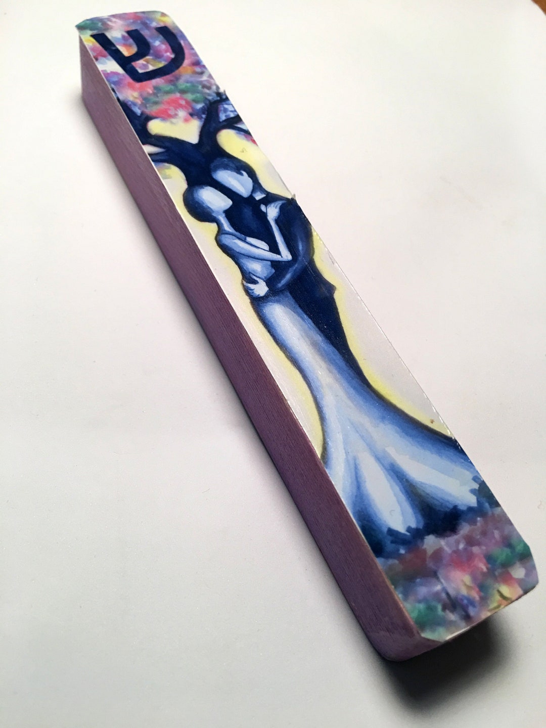 Mezuzah Case, Wedding Gift for Jewish Couple, Jewish Engagement Gift ...