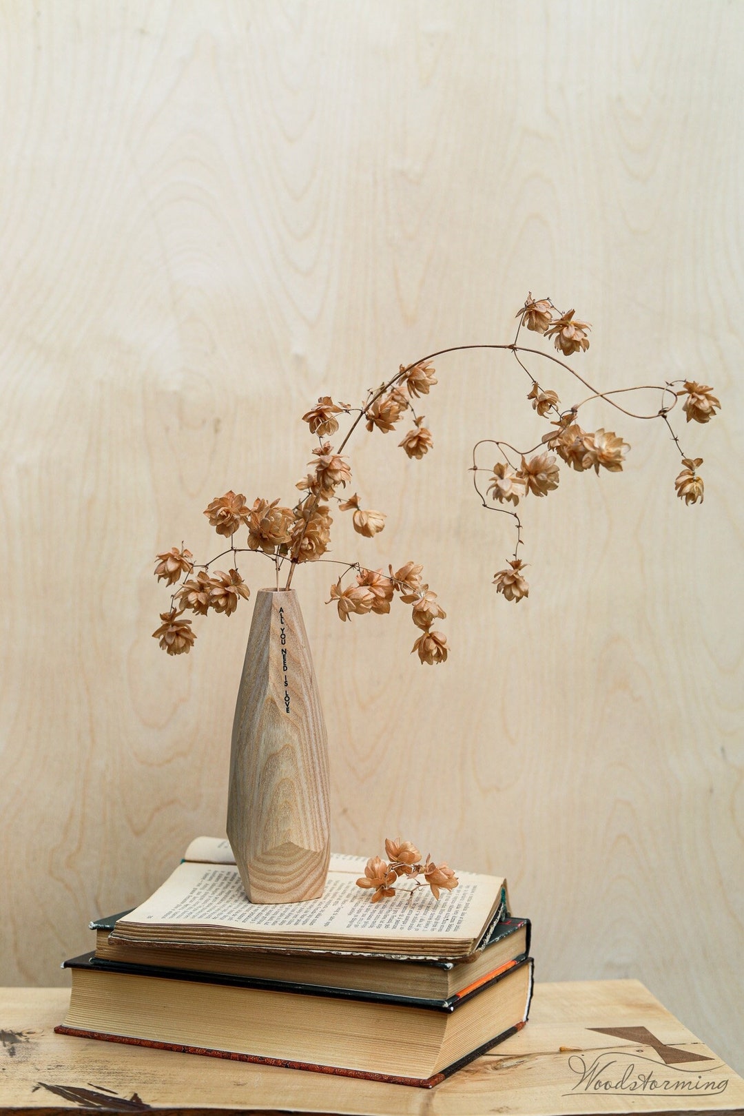 Unique Holiday Gift, Minimalist Flower Vase, Table Centerpiece ...