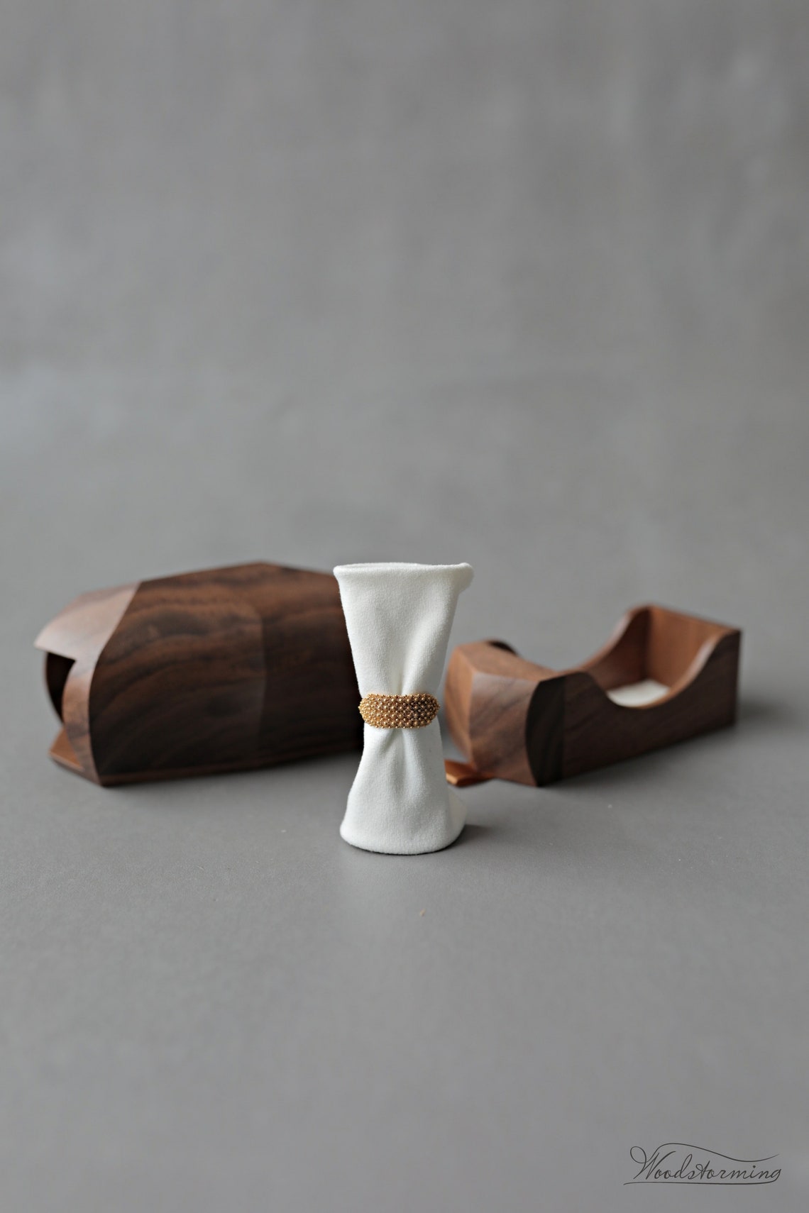 Wedding Ceremony Ring Box, Double Wedding Ring Box, Proposal Ring Box ...