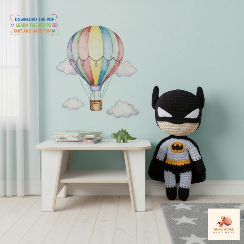 Superhero Knitting Patterns - Etsy UK