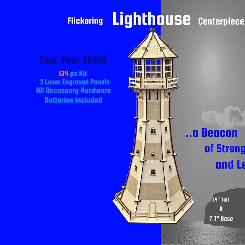 Lighthouse Puzzle - Etsy