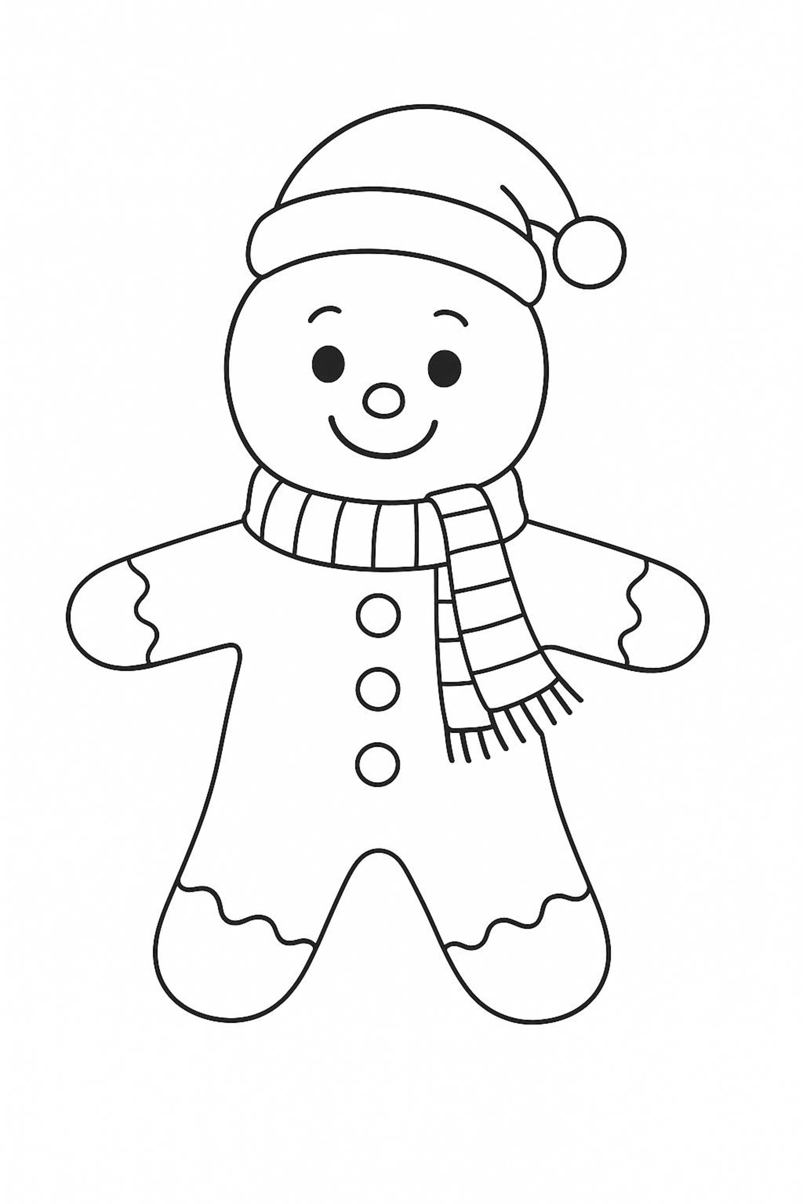 Gingerbread Boy, Gingerbread Girl, and Gingerbread Houses Printable Kid ...