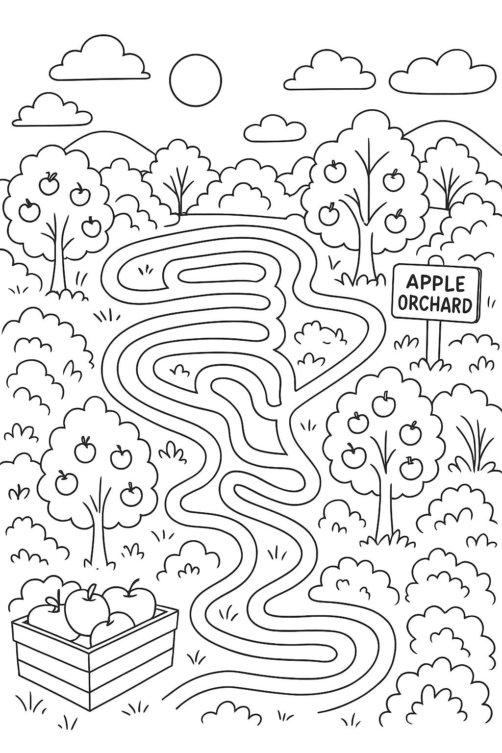 Fall Theme Printable Mazes Two (2) Mazes - Etsy